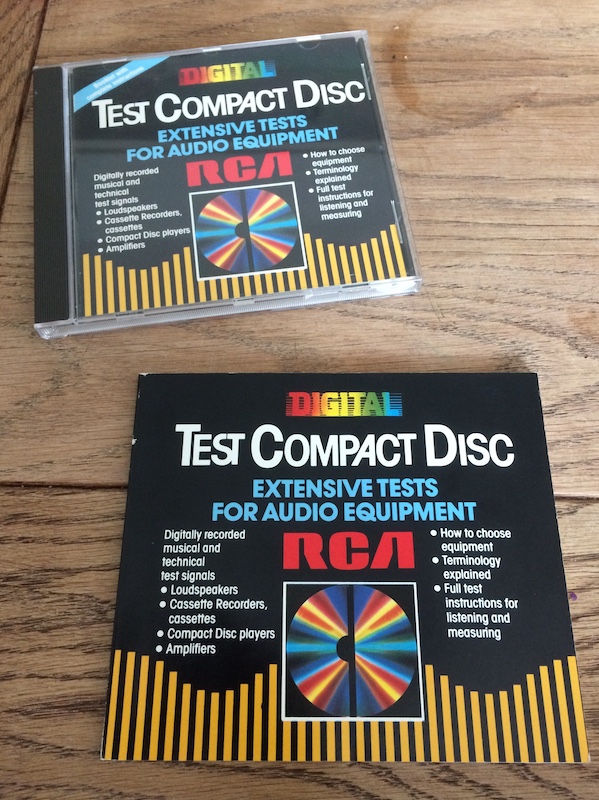 RCA test CD - MFBfreaks.com