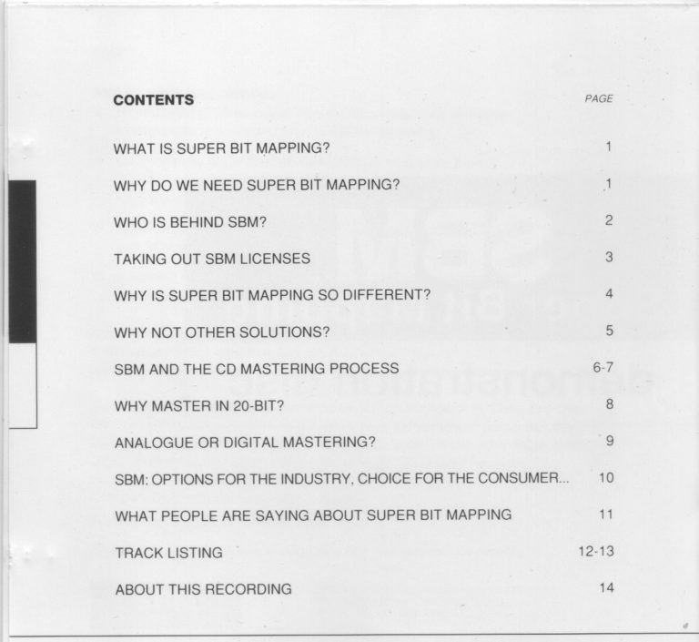 Sony - Super Bit Mapping Demo CD - Bram Jacobse