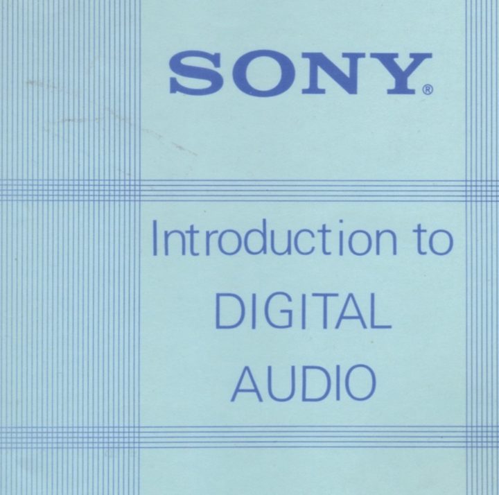 Sony - Introduction to Digital Audio - Bram Jacobse