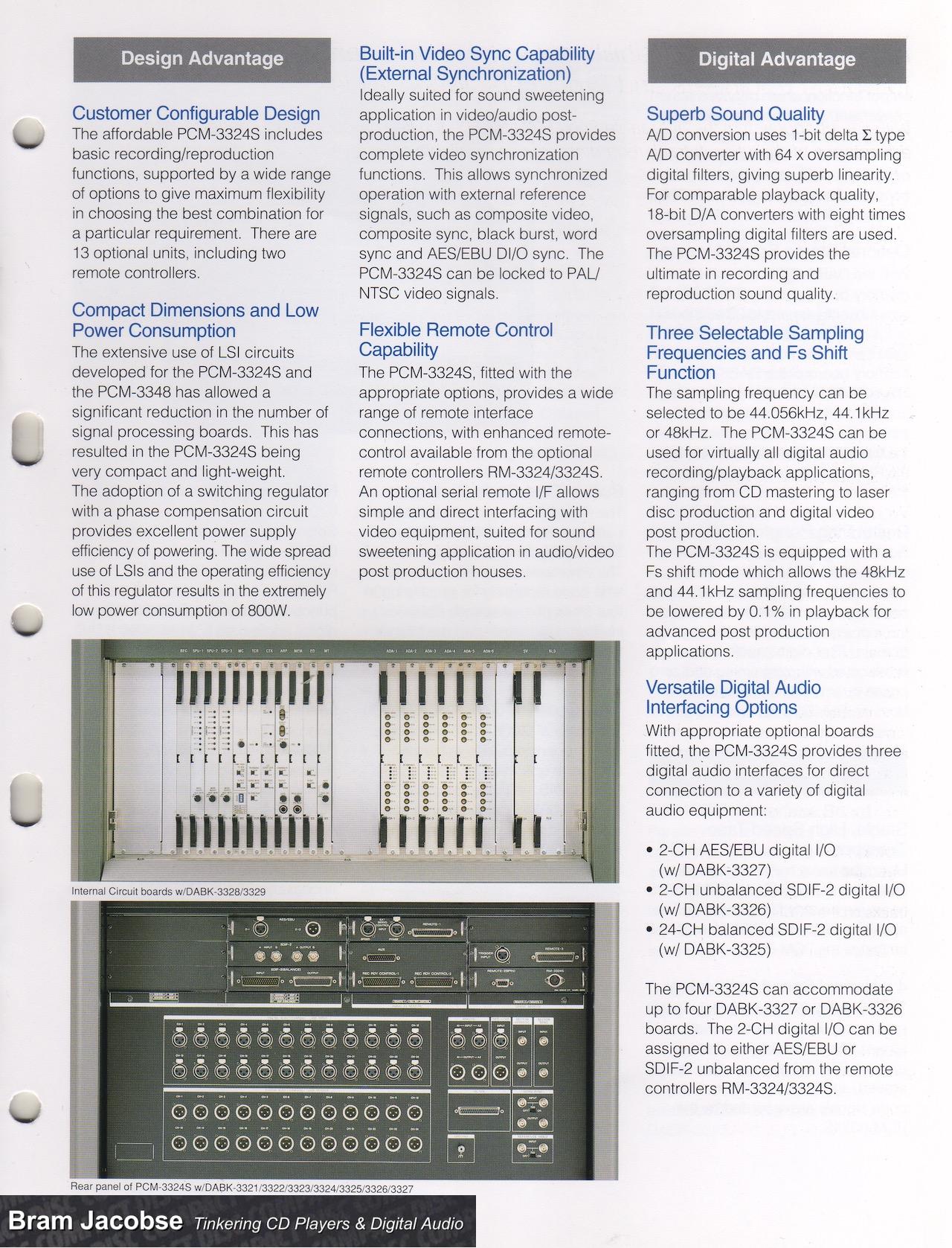 PCM 3324 DASH 24 Channel Digital Audio Recorder - Bram Jacobse