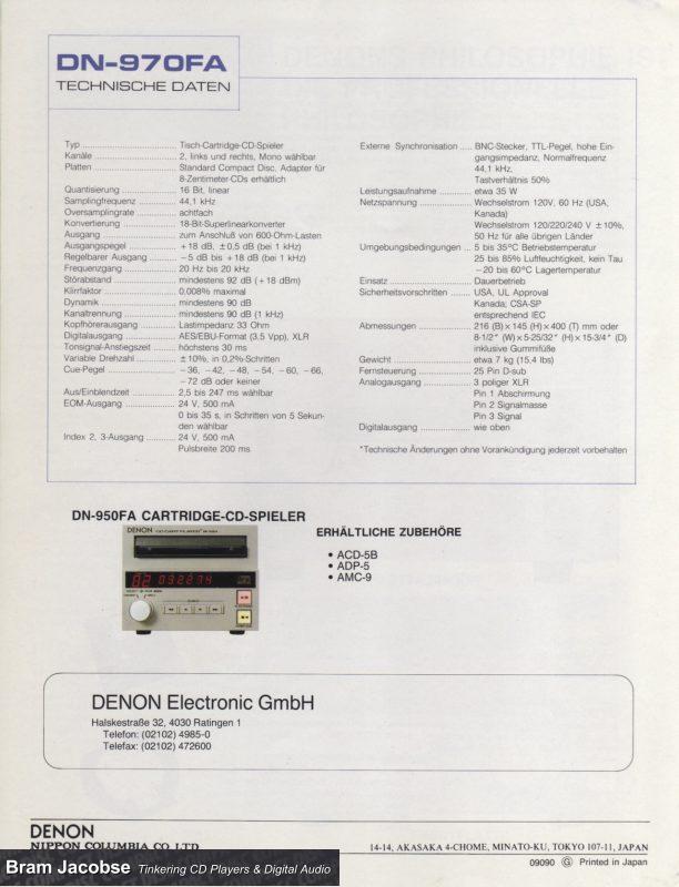 DENON - DN-970FA - Bram Jacobse