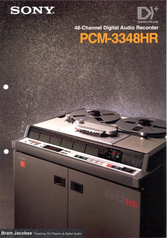 SONY : PCM3348 HR - 48 Channel Digital Audio Recorder - Bram Jacobse