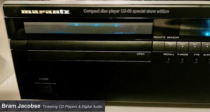 Marantz CD 80 Demonstration Model - Bram Jacobse
