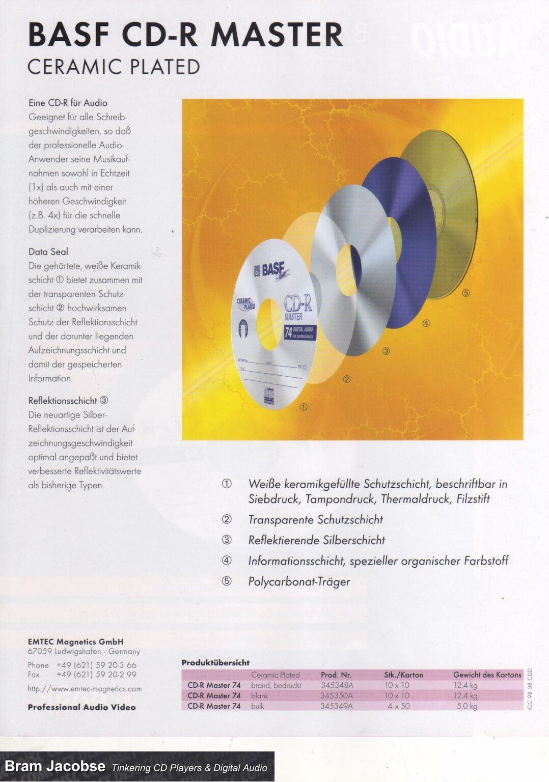 Basf by Emtec CD-R - Bram Jacobse