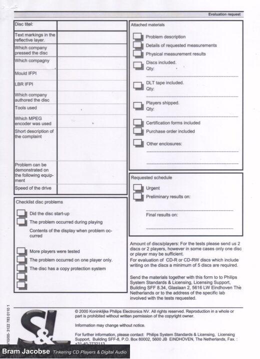 Philips System Standards & Licensing - Evaluation Request - Bram Jacobse
