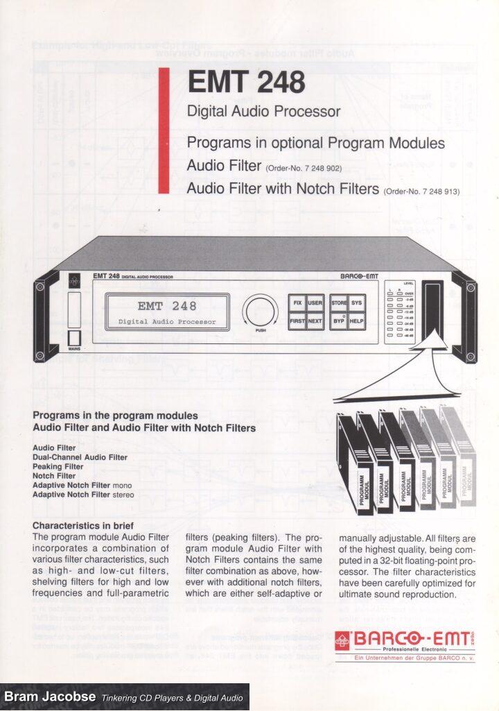 EMT 248 : Audio Filter with Notch Filters - Bram Jacobse