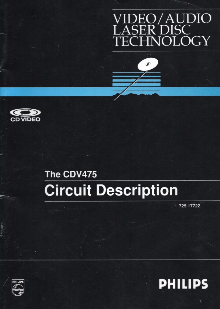 CDV 475 Circuit Description - Bram Jacobse