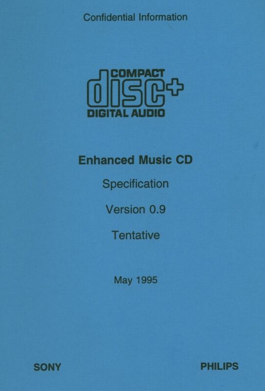Sony Philips Compact Disc + Digital Audio Enhanced Music CD ...