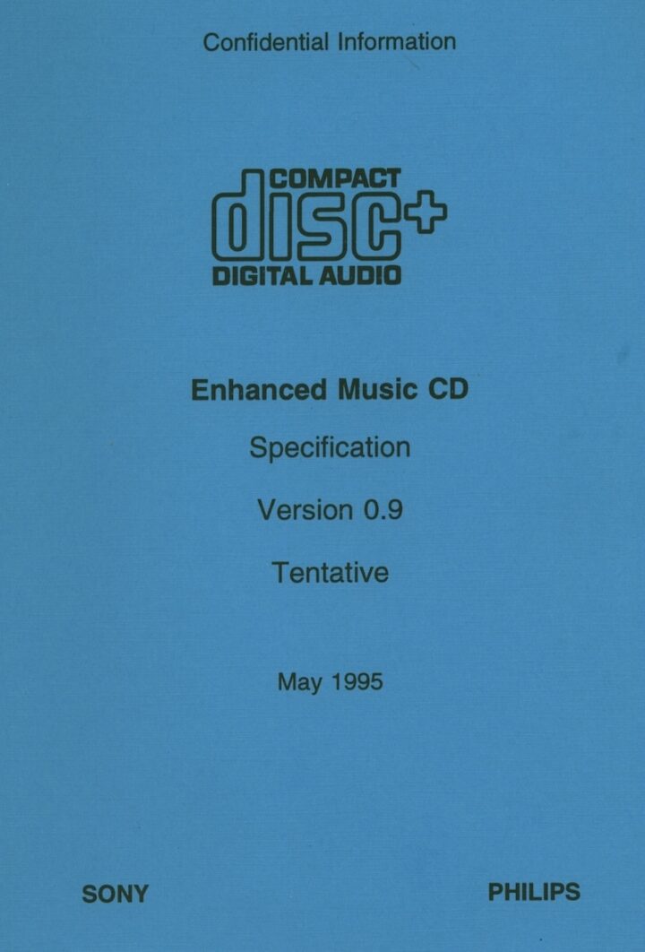 Sony Philips Compact Disc + Digital Audio Enhanced Music CD ...