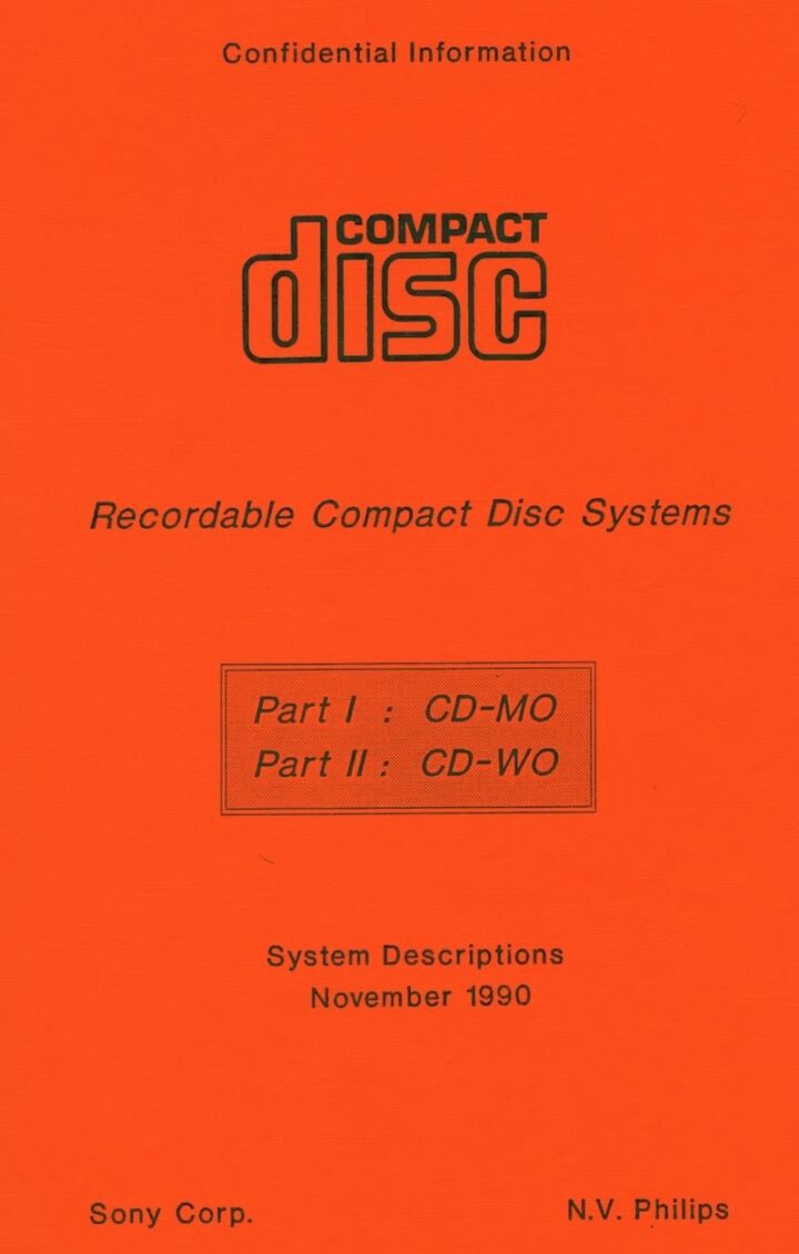 Sony Philips Compact Disc Recordable Compact Disc Systems - Bram Jacobse